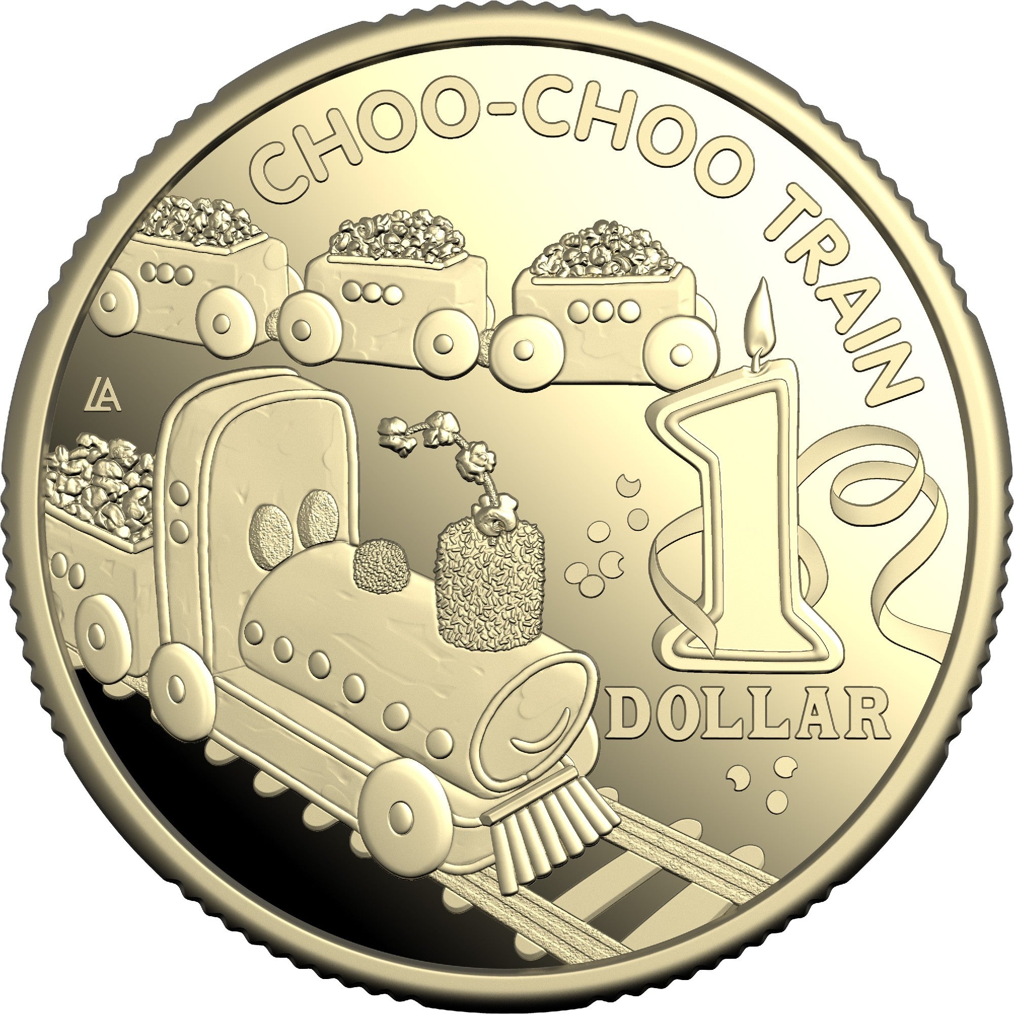 AWW 2025 $1 Choo Choo Train Proof Coin and Book