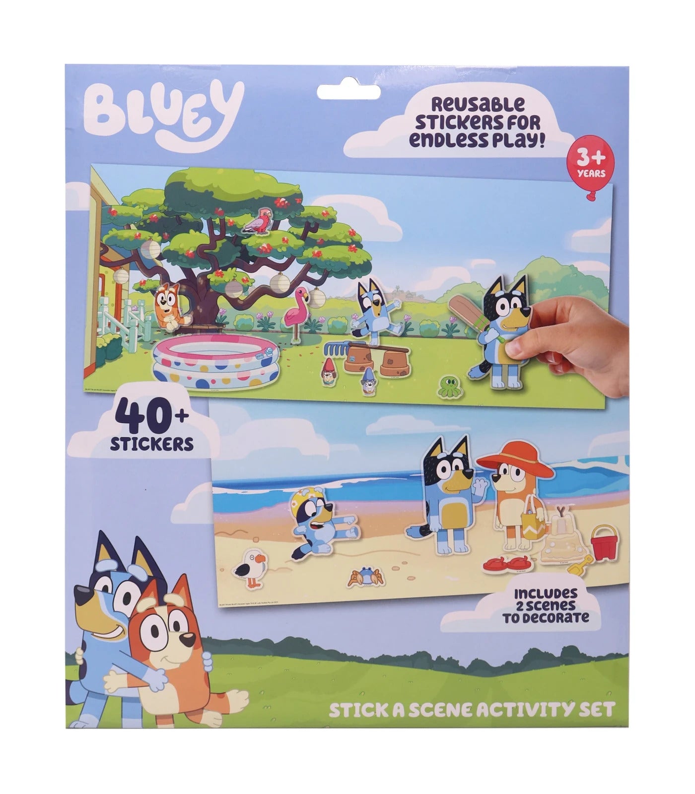Bluey Stick a scene